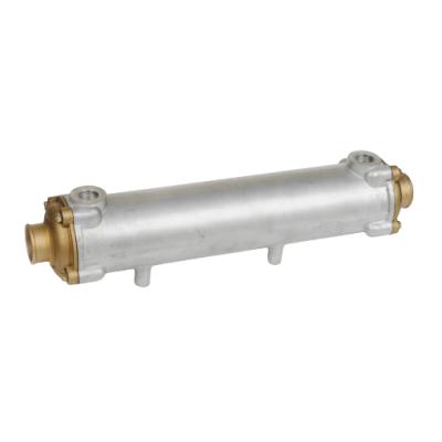 China Marine Parts Oil Cooler D300 0.65 square Shell and Tube Heat Exchanger for sale