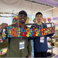 China Jacquard Beanie And Scarf Knitting Machine for sale