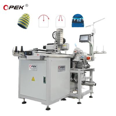 China OPKE-300HS Fully Automatic Computerised Industrial Sewing Machine for Hat for sale