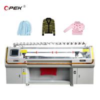 China Hot Sale 12G 14G 16G   Double  System Jacquard Collar  Sweater Knitting Machine for sale