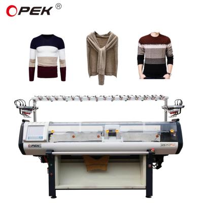 China Double System Computerized Sweater Flat Knitting Machine Factory Price for sale