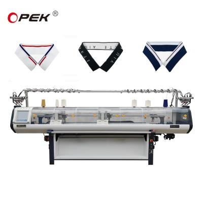 China Computerized Flat Knitting Polo T-shirt Collar Making Machine Factory Sales for sale