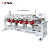 China OPEK 6 Heads Embroidery Machine Computerized High Speed  Embroidery Making Sale Price for sale