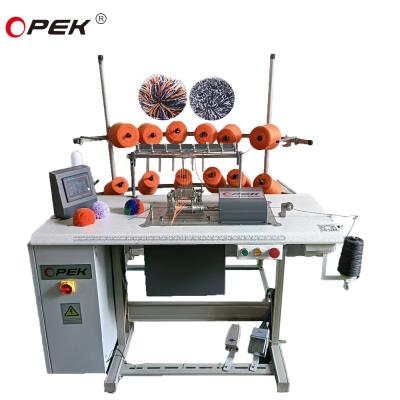 China High Speed Knitted Hat Beanie Pompom Machine for sale