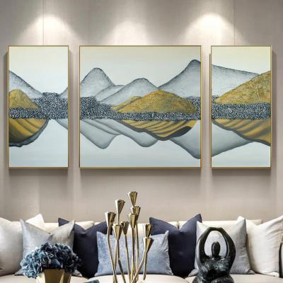 China Custom Handmade Painting Wall Art Printing on Canvas for Living Room Decor Customized Size Accepted for sale