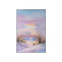 China Customized Size Accepted Hand Painted Art Decor Painting Modern Textured Canvas Landscape Oil Painting for Living Room for sale