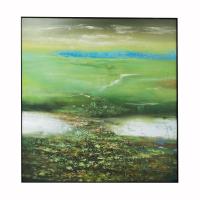 China Hand Painted Abstract Flower Oil Painting Colorful Wall Art Decor Canvas Handmade Decoration Painting Customized Size Accepted for sale
