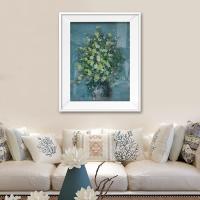 China Hand Painted Flowers Canvas Painting Mural Oil Painting for Home Living Room Home Interior Decor for sale
