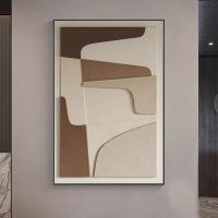 China The visuals are rich and the touch is textured. Handmade Mixed Media Painting for Office Decor for sale