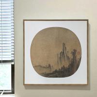 China Chinese retro art style Premium Canvas Printed Oil Painting with Fine Texture for sale