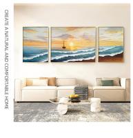 China Customized Size Relief Textured Abstract Wall Art Hand Painted Oil Painting with 6 Color Print for sale