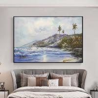China Customizable Size Modern Textured Canvas Handmade Abstract Landscape Hand Painted Oil Painting for sale