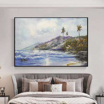 China Customizable Size Modern Textured Canvas Handmade Abstract Landscape Hand Painted Oil Painting for sale