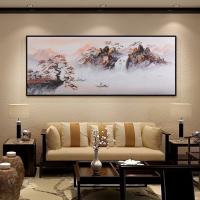 China Modern Abstract Style Hand Painted Oil Painting with Hand Applied Gold Leaf and Customized Size Canvas Wall Art for sale