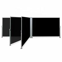 China Double Side Awning, 160 x 600 cm Sun Protection, Made of Polyester, Dark grey for sale