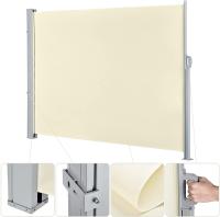 China Side Awning, Extendible 160x300cm, Beige, Privacy Screen, Made Of Polyester for sale