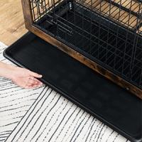 China Dog Cage,Dog Crate Furniture, Wooden Pet Furniture with Pull-Out Tray, Home and Indoor Use for sale