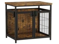 China Luxury Furniture Eco-friendly Wood Wooden Pet Dog Cat Cage Indoor Carte House for sale