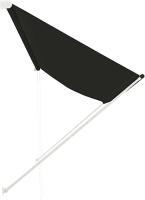 China Clamp Awning, Dark Grey, Sun Protection,For Balcony, Window, Polyester for sale