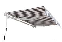 China Retractable Awning, Polyester, Stripe 250 X 200 Cm For Balcony for sale