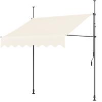 China Clamp Awning, 1.5x1.3 CM, Beige, Sun Protection, Height From 200cm-300cm, Polyester for sale