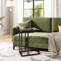 China Side Table Sofa Table Coffee Table Easy to Assemble Sturdy Living Room Table with Wheels for sale