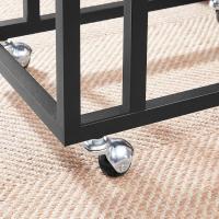 China Side Table Sofa Table Coffee Table Easy to Assemble Sturdy Living Room Table with Wheels for sale