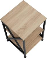 China Side Table End Table Nightstand, Easy to Assemble, For Living Room Bedroom, 40x40x60cm for sale