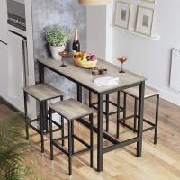 China Table Set With 2 Chairs Kitchen Counter With Bar Chairs Kitchen Table And Kitchen Chairs Industrial Design for sale