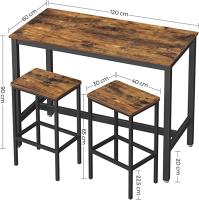 China Table Set With 2 Chairs Kitchen Counter With Bar Chairs Kitchen Table And Kitchen Chairs Industrial Design for sale