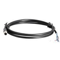 China Tinned Pig Tail Electric Waterproof Cable Assemblies 4 Pin Male To Female M5 for sale