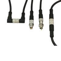China Industrial Automation Waterproof Cable Assemblies Male To Female 3 Pin for sale