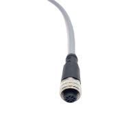 China M12 Waterproof Cable Assemblies Male To Female With 4 Pin 8 Pin Connector for sale