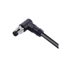 China IP67 Waterproof Cable M8 Connector Cable 5 Pin Female Molding Shield PVC Jacket Cables Electric Bike Scooter for sale