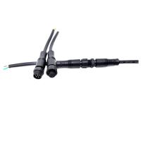 China 6 Pin M10 Waterproof Extension Cord 4 Ft Length For E Bike Quick Coupling for sale