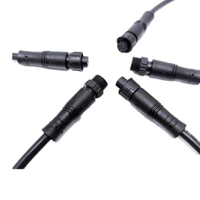 China 6 Pin M10 Waterproof Extension Cord 4 Ft Length For E Bike Quick Coupling for sale