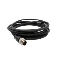 China Metal Shell M5 M16 Waterproof Cable Assembly Industrial Grade PVC Cover Male To Female for sale