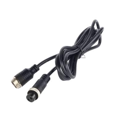 China Extension Waterproof Cable Assemblies 2P To 10P For Reverse Image Vehicle Monitoring for sale