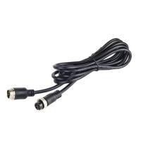 China Gx16 Electrical Waterproof Cable Assemblies 3Ft Length M16 Metal Straight Female for sale