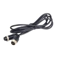 China Gx16 Electrical Waterproof Cable Assemblies 3Ft Length M16 Metal Straight Female for sale