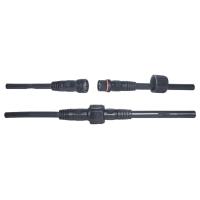 China Black Color M14 M21 Waterproof Power Cable Male To Female PVC Jacket for sale