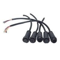 China 14 Pin Contact M20 Waterproof Cable Assemblies For Logistic Device for sale