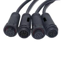 China 14 Pin Contact M20 Waterproof Cable Assemblies For Logistic Device for sale