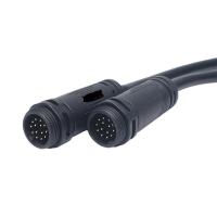 China 14 Pin Contact M20 Waterproof Cable Assemblies For Logistic Device for sale