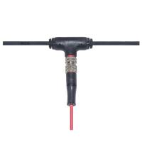 China Male To Female Waterproof Electrical Cord , M16 Waterproof Cables With 100cm Length for sale
