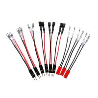 China Black Color Cable Wire Assemblies 2.54mm Pitch To 2.80mm With Dupont Connector for sale