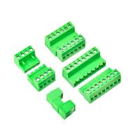 China Green Color PCB Terminal Block Connector Wire XK2EDGA 5.08MM Pitch for sale