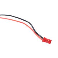 China Red Color Cable Wire Assemblies 2.54mm Pitch Jst SYP 200mm Length for sale