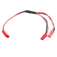 China Red Color Cable Wire Assemblies 2.54mm Pitch Jst SYP 200mm Length for sale