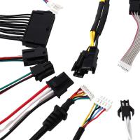 China 250mm Length Cable Wire Assemblies Wire To Board 2.5mm Pitch Jst XH Molex Housing for sale